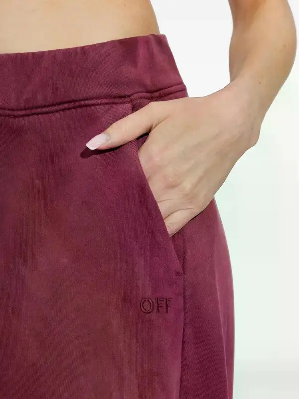 Off-White Logo-embroidered Track Pants