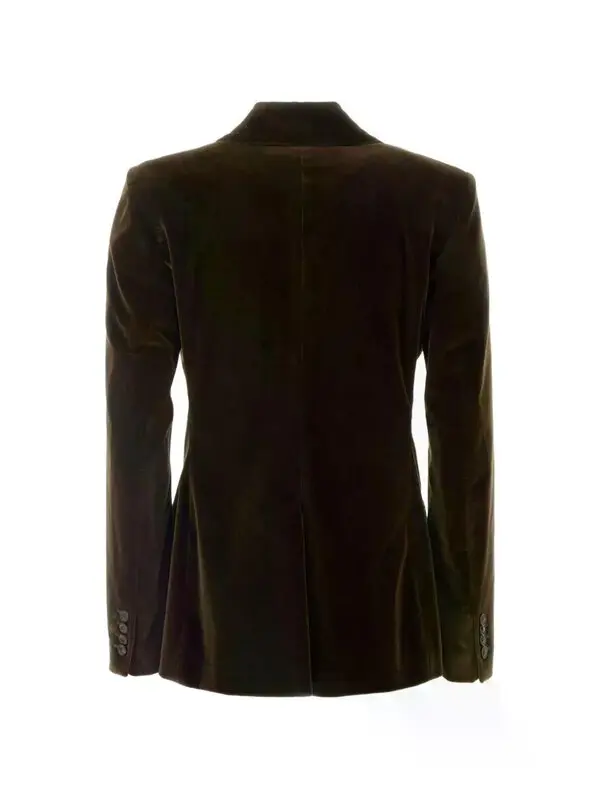 Etro Double-breasted Velvet Blazer