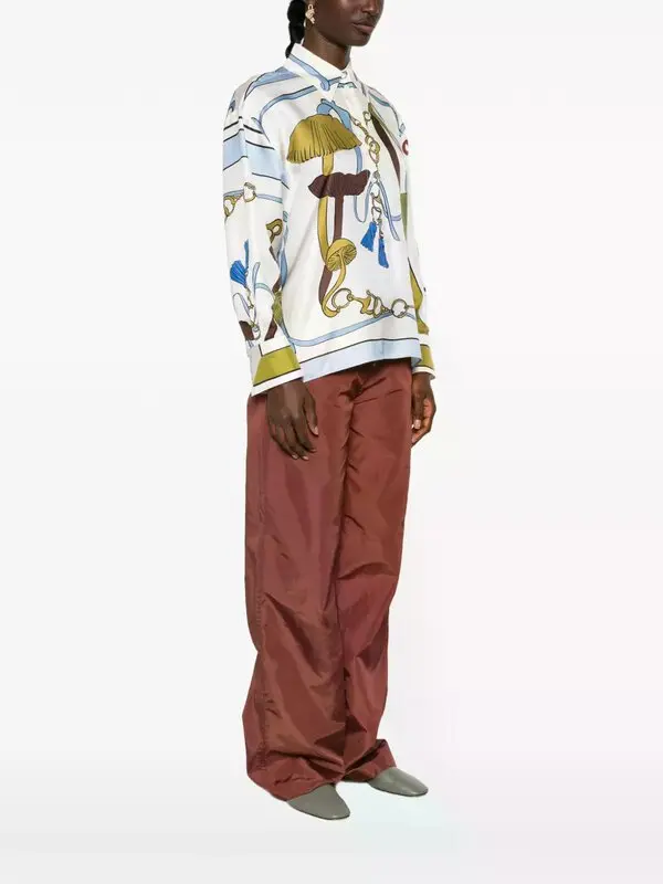 Dorothee Schumacher Cosmic Funghi Graphic-print Blouse