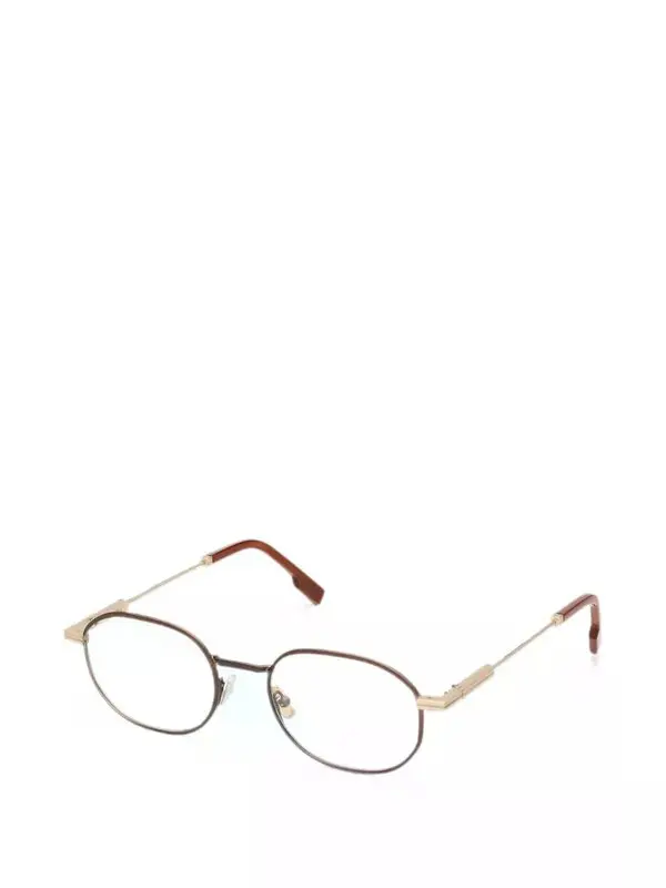 Zegna Geometric-frame Glasses