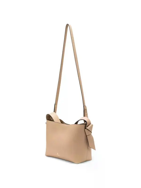 LA PORTEGNA Paulita Knotted Leather Tote Bag