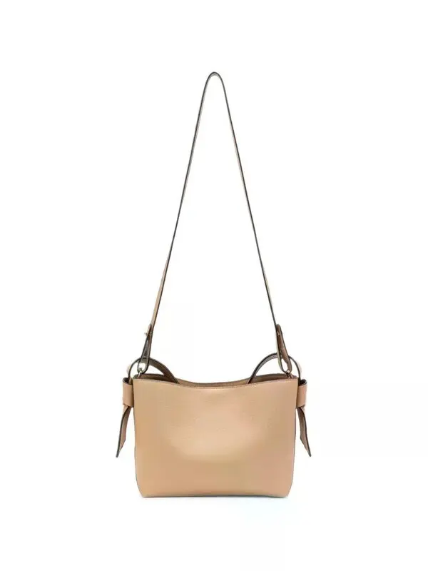 LA PORTEGNA Paulita Knotted Leather Tote Bag