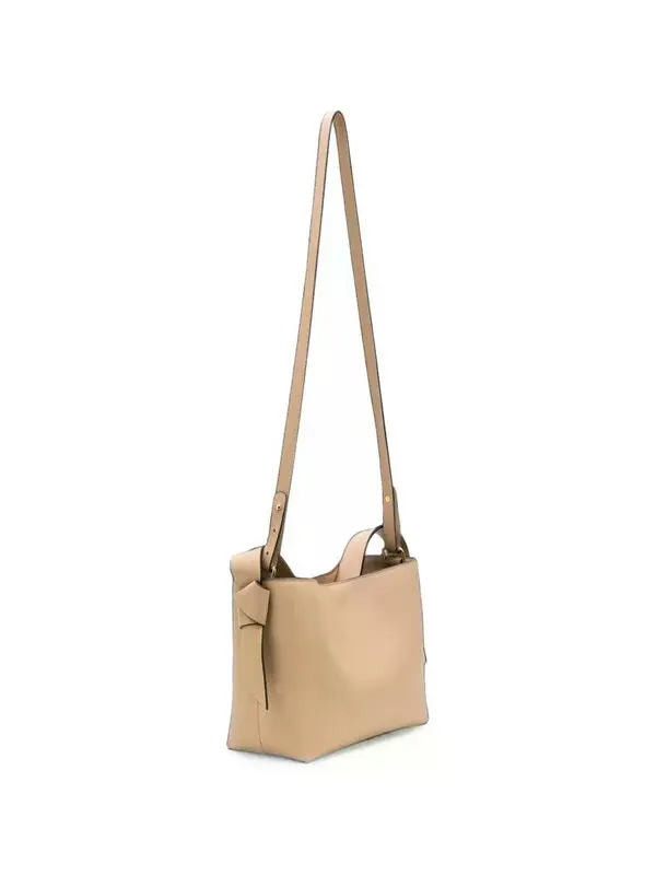 LA PORTEGNA Paulita Knotted Leather Tote Bag