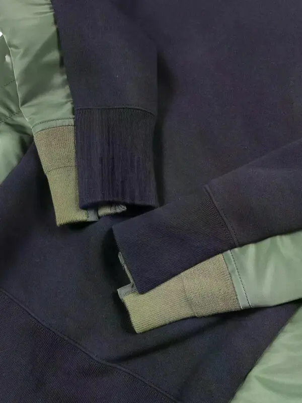 Sacai 2010s Panelled Hoodie