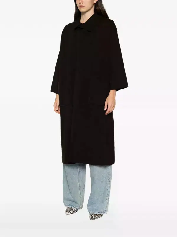 MA'RY'YA Buttoned-collar Coat