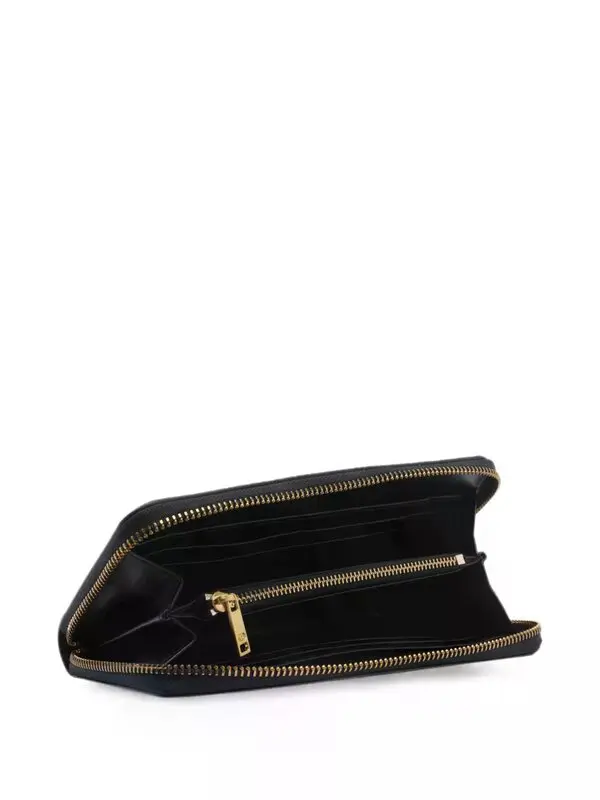 LA CARRIE Logo-plaque Zip-around Wallet