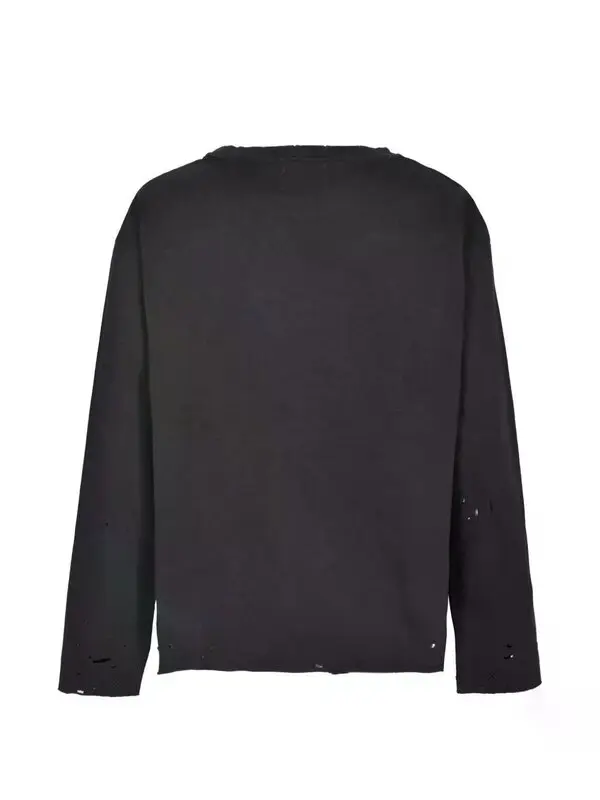 CEDARWOOD Distressed Long-sleeve T-shirt