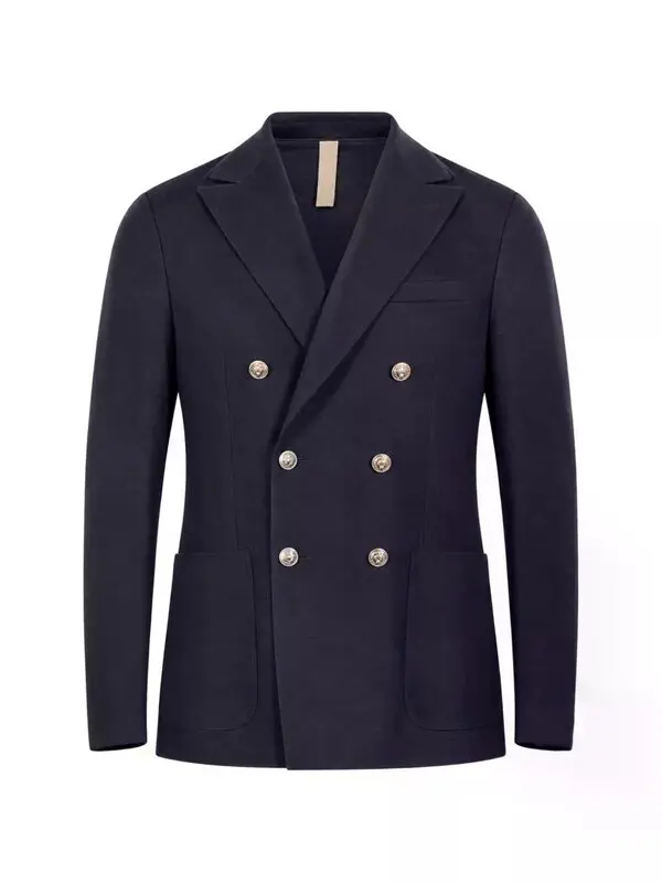 Eleventy Double-breasted Peak-lapel Jacket