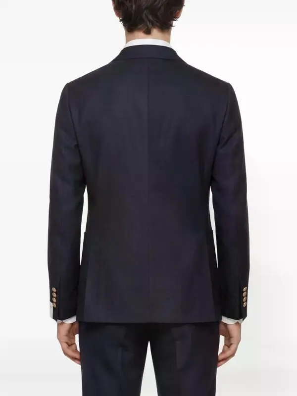 Eleventy Double-breasted Peak-lapel Jacket