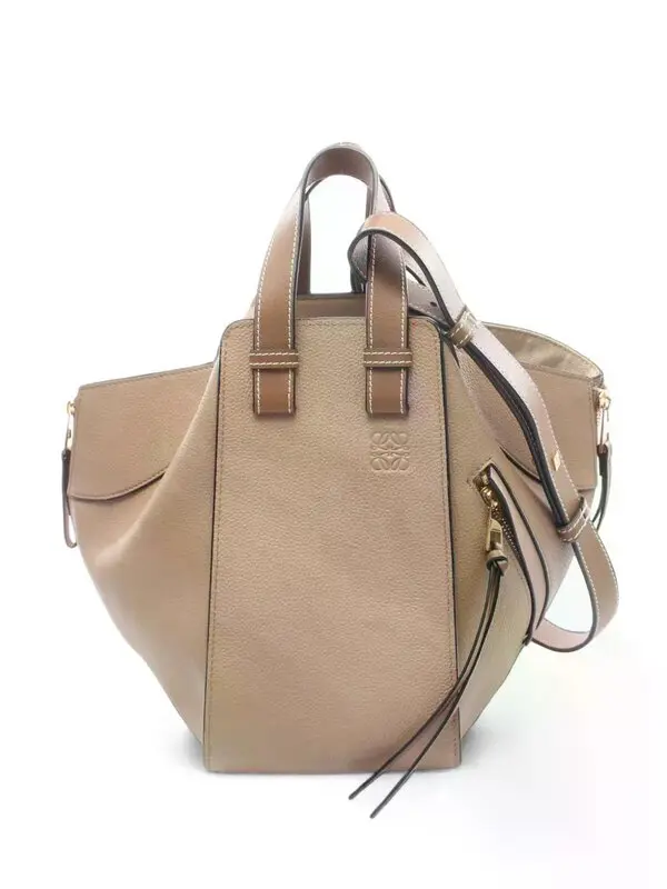 Loewe 2010s Small Hammock Tote Bag - Neutrals
