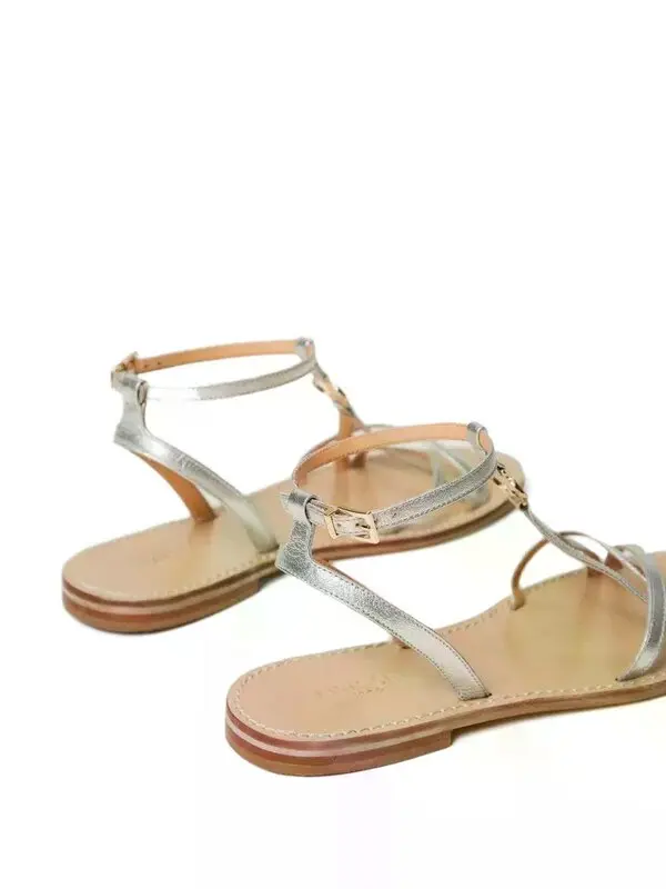 TWINSET Logo-plaque Strappy Sandals