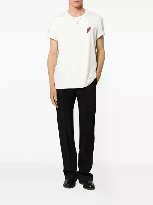 Isabel Marant Étoile Honore Lightning-bolt-print T-shirt