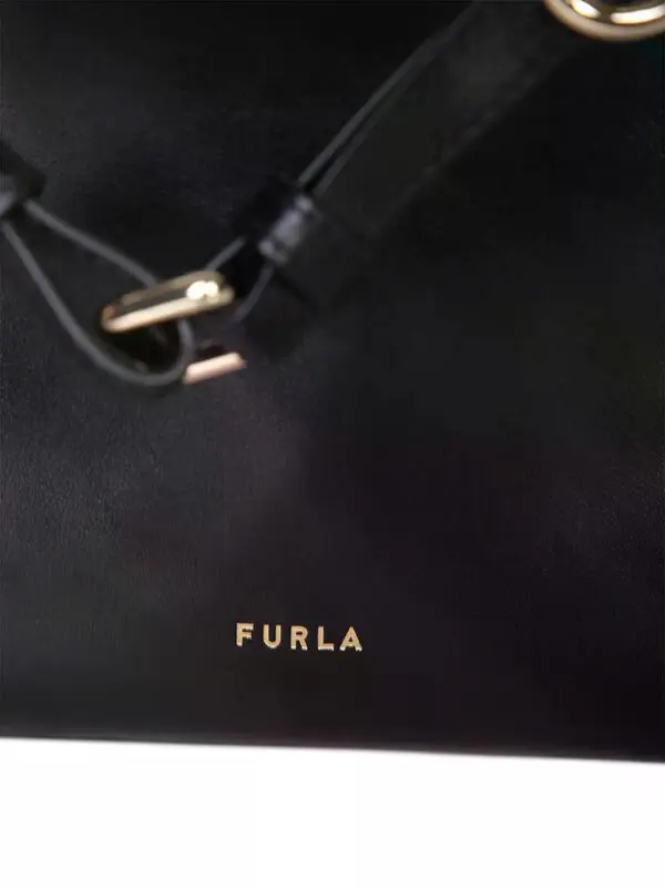 Furla Logo-print Leather Backpack