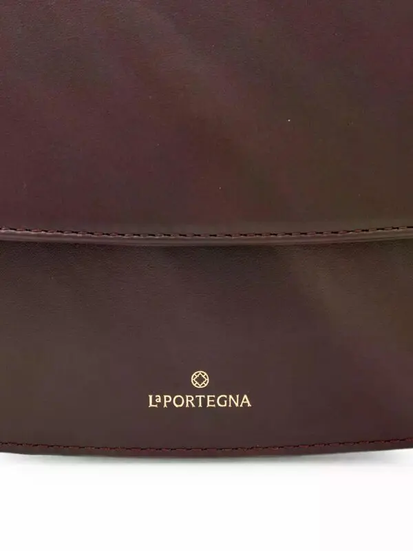 LA PORTEGNA Lucía Knotted-strap Shoulder Bag