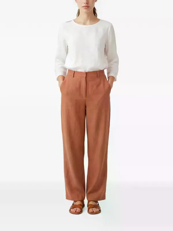 Brunello Cucinelli Pleated Wide-leg Trousers