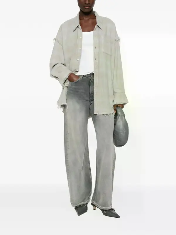 HAIKURE Winny Smoke Cotton Jeans - Grey