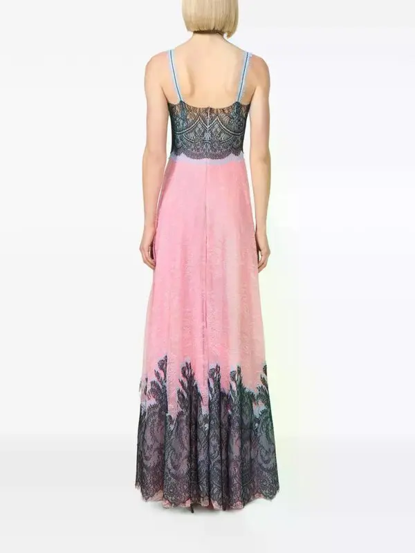 Costarellos Gallie Chantilly Lace Gown
