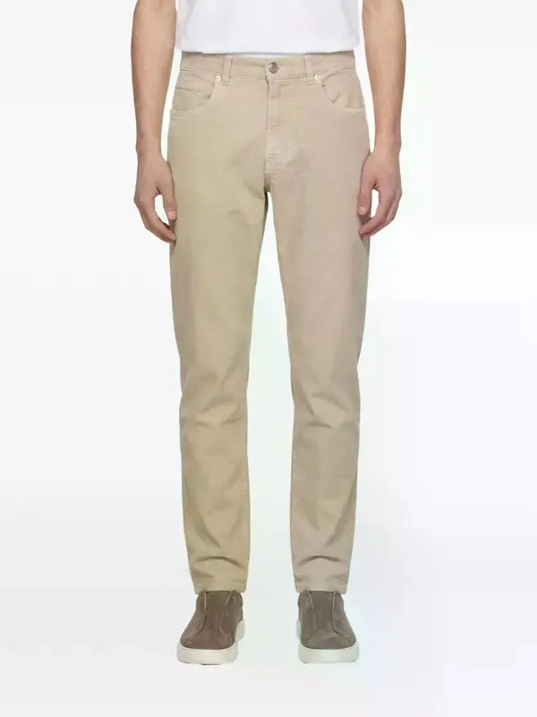 Eleventy Straight-leg Five-pocket Trousers