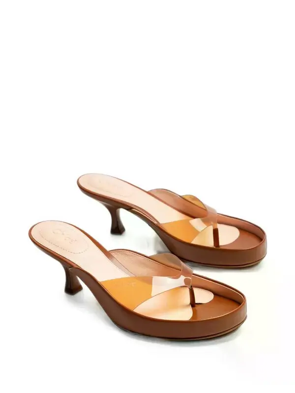 Chloé Junie Transparent Sandals