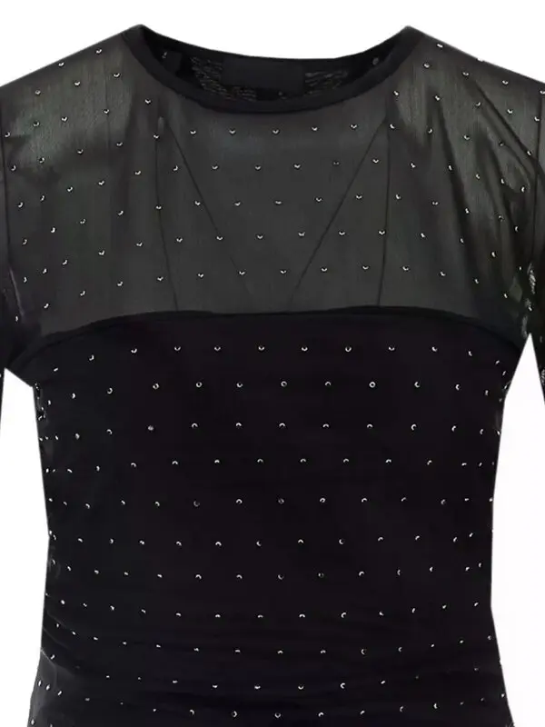 Liu Jo Rhinestone-embellished Mini Dress