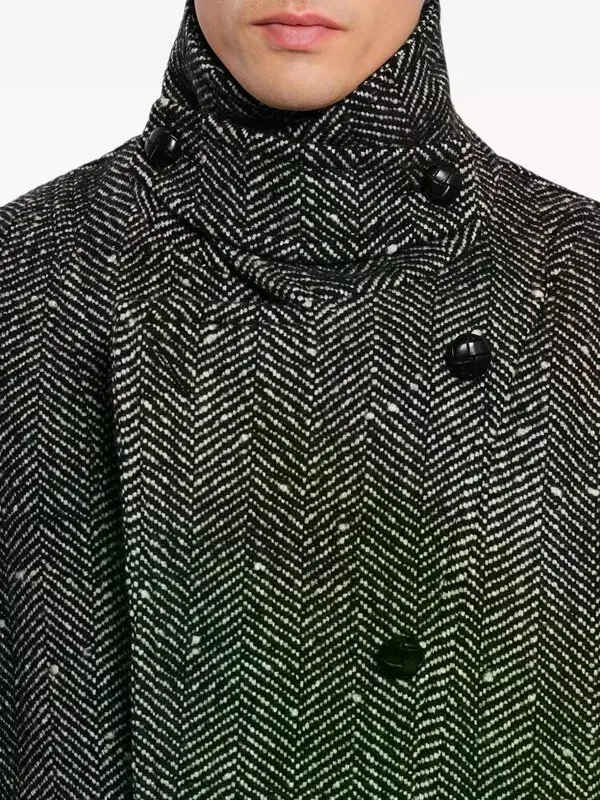 Isabel Marant Étoile Ethan Herringbone-pattern Belted Coat
