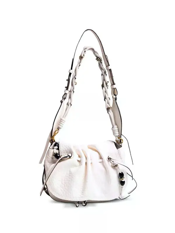 Isabel Marant Étoile Bolton Leather Shoulder Bag - Neutrals