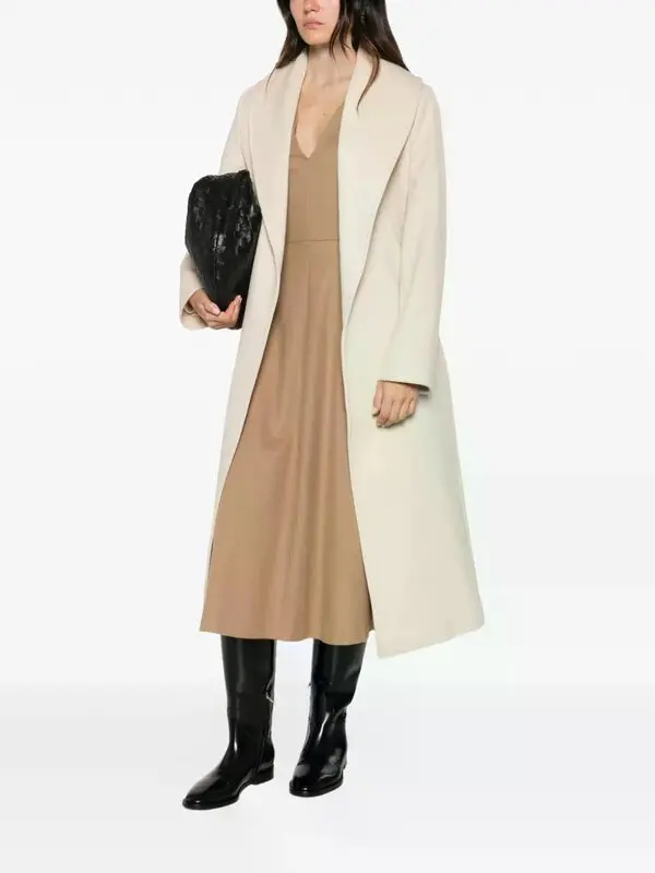 Max Mara V-neck Sleeveless Midi Dress