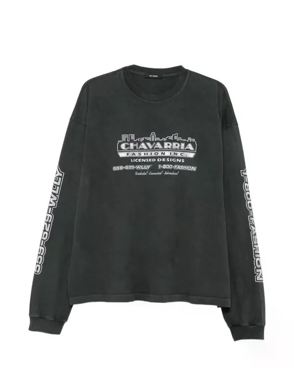WILLY CHAVARRIA Buffalo Logo-print Sweatshirt