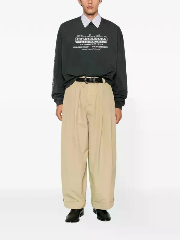 WILLY CHAVARRIA Buffalo Logo-print Sweatshirt