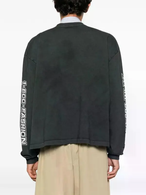 WILLY CHAVARRIA Buffalo Logo-print Sweatshirt