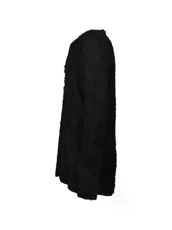 D HYGEN Distressed Jacquard-woven T-shirt