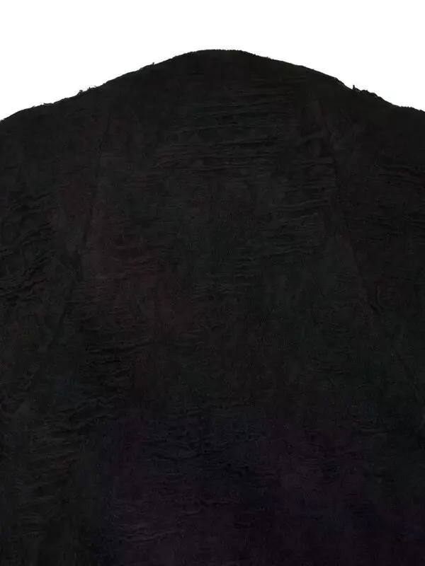 D HYGEN Distressed Jacquard-woven T-shirt