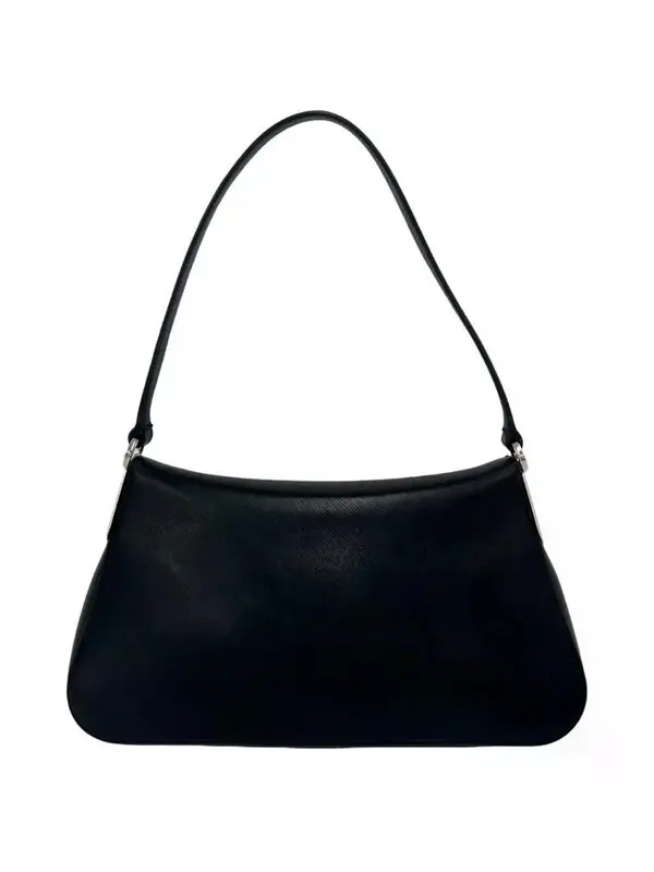 FERRAGAMO 1990-2010 Leather Gancini Shoulder Bag