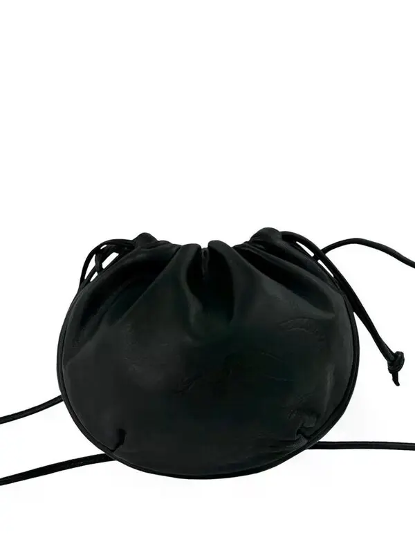 Loewe 1980-1990 Nappa Anagram Drawstring Crossbody Bag