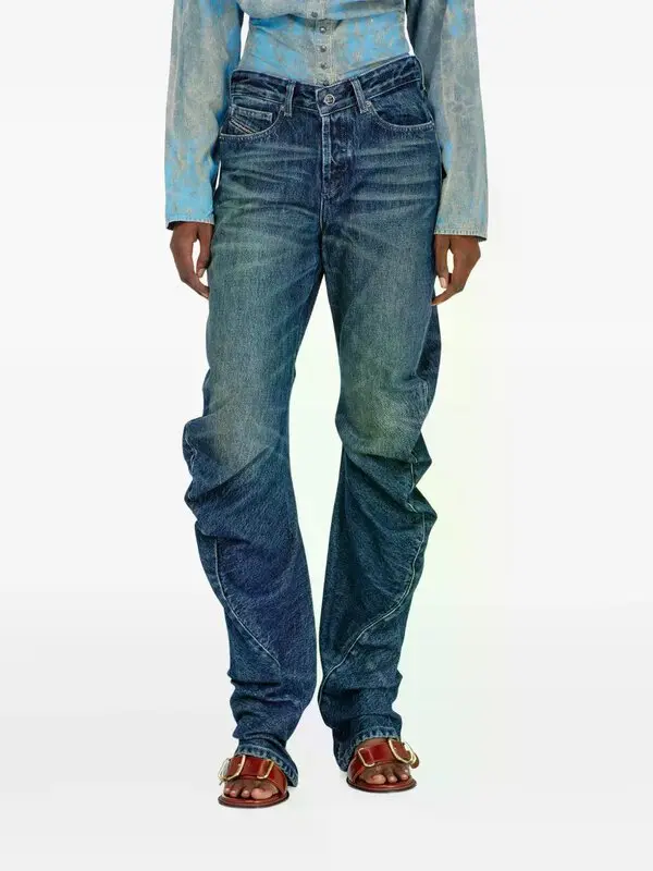 DIESEL® D-twist Ruched Jeans