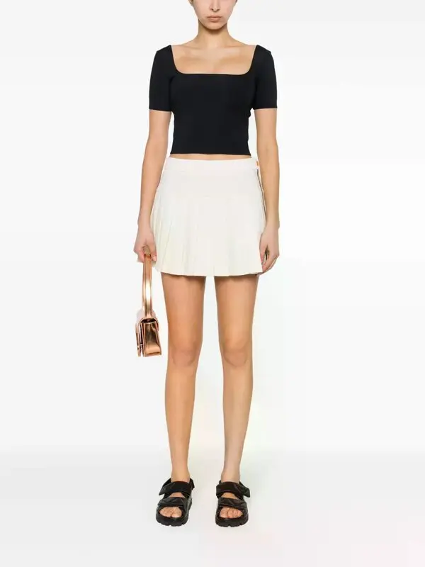 Palm Angels Pleated Mini Skirt