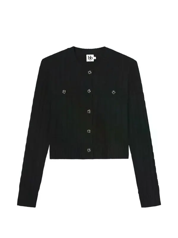 B+AB Cable-knit Button-up Cardigan