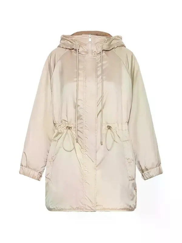 Max Mara Reversible Quilted Coat - Neutrals