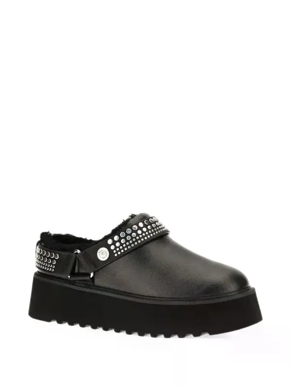 Pinko Martina Brushed Leather Ankle Boots