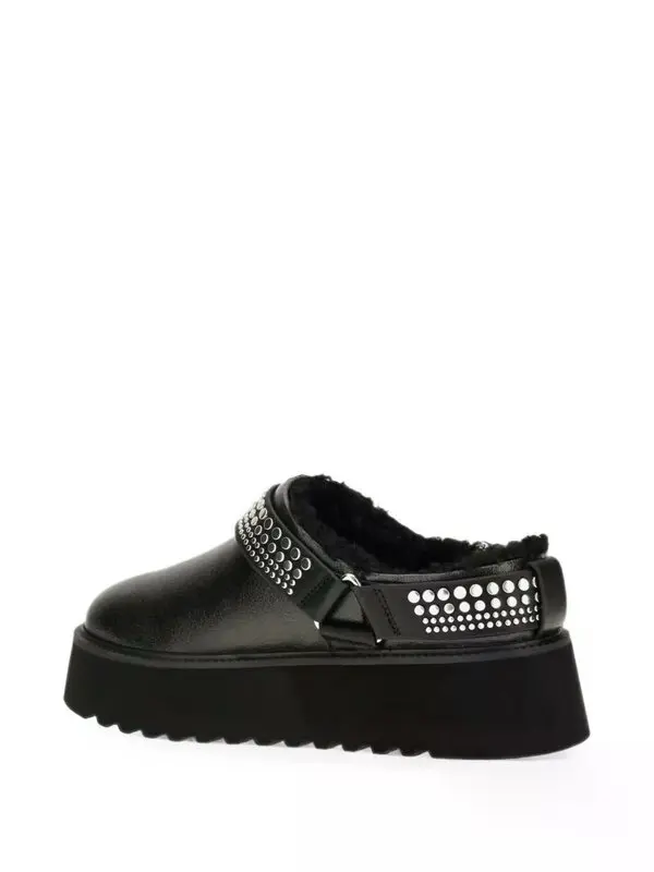 Pinko Martina Brushed Leather Ankle Boots