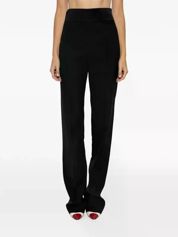Valentino Garavani Pleated Wool Trousers