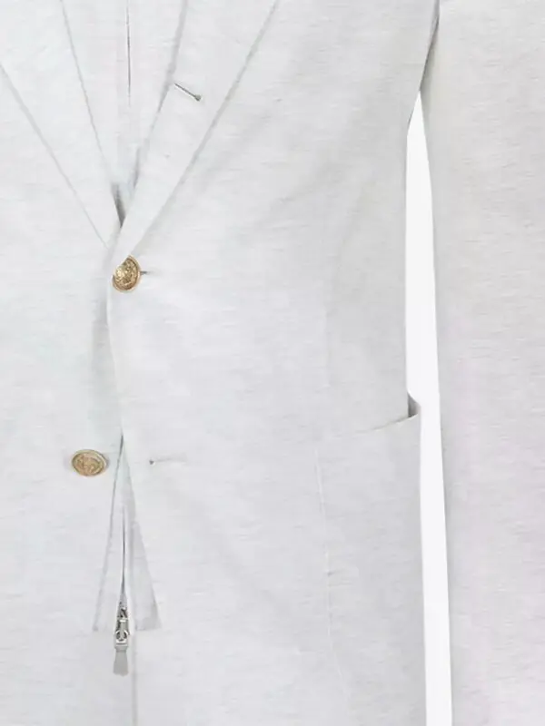 Eleventy Hooded Single-breasted Jacket