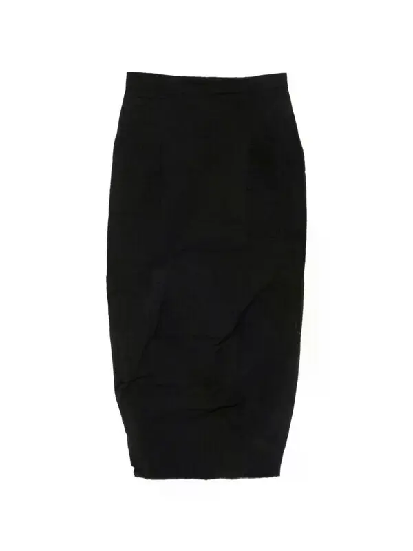 RUNDHOLZ Textured Panelled Midi Skirt