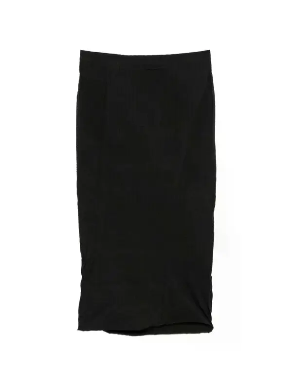 RUNDHOLZ Textured Panelled Midi Skirt