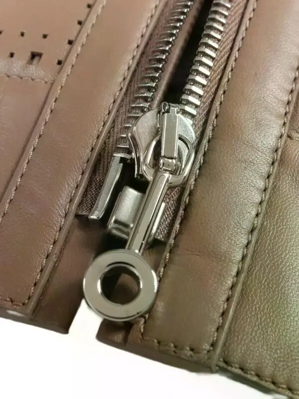 Hermès 2010s Perforated Leather Jacket