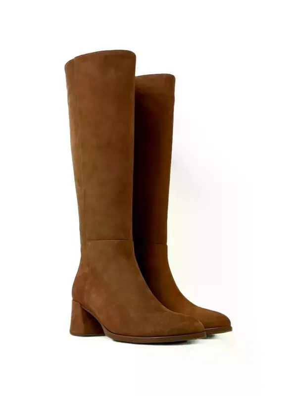 Camper Kora Nubuck Leather Boots - Brown