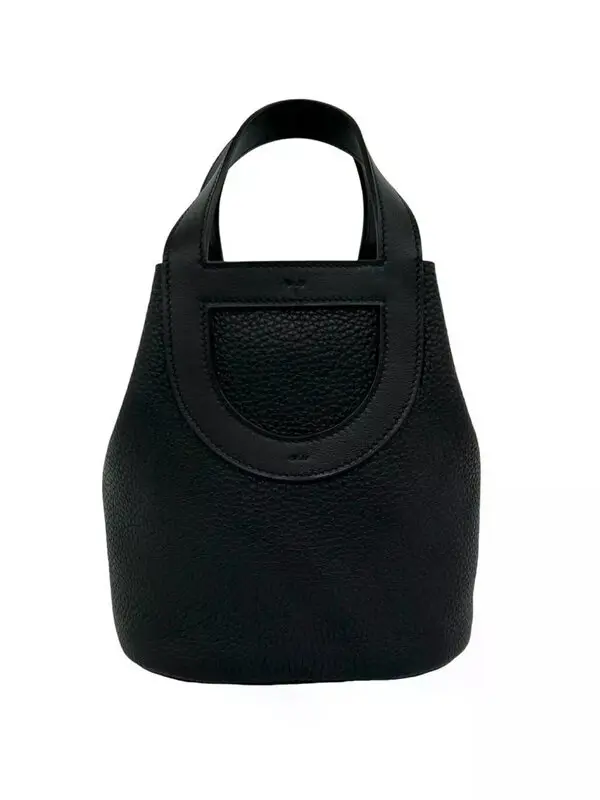 Hermès 2015-2026 Clemence And Swift In The Loop 18 Handbag - Black