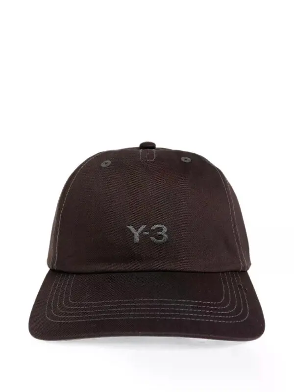 Y3 Logo-embroidered Cotton Baseball Cap