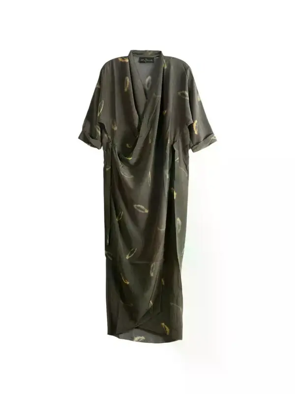CORTANA Thea Silk Maxi Dress
