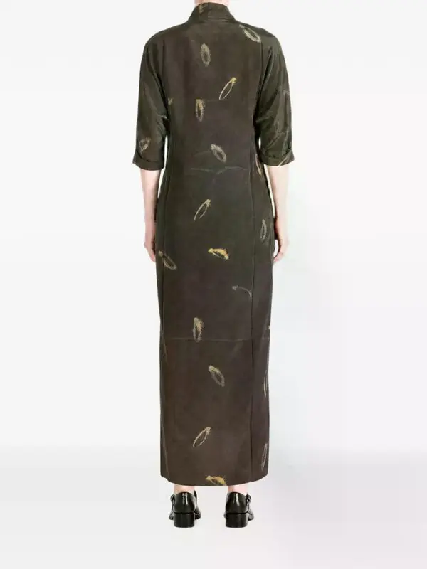 CORTANA Thea Silk Maxi Dress
